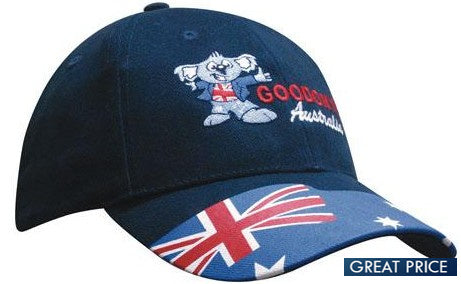 Order Promotional Australian Flag Caps with Custom Branding ...